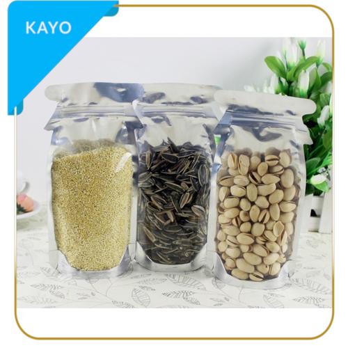 Jual paper zip lock plastik kb packing zipper model bening - Kota ...