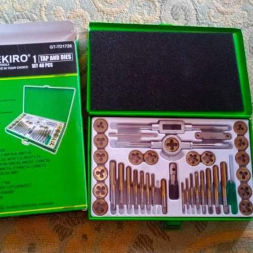 Jual Hand tap and dies set alat snei ulir set TEKIRO - Kota Bandung ...