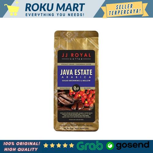Jual JJ Royal JAVA ESTATE Arabica Beans Coffee 200 G / Kopi JJ ROYAL BUBUK - GROUND COFFEE ...