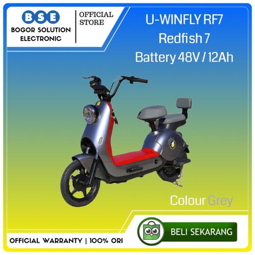 Promo Sepeda Listrik Uwinfly RF7 Redfish 7 RF 7 Battery 48V/12Ah Grey ...