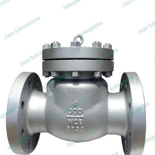Jual Swing Check Valve WCB ANSI 300 6" inch Check Valve Klep Tabok ...