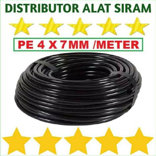 Jual SELANG PE 7MM ALAT SIRAM HOSE IRIGASI HIDROPONIK FERTIGASI SPRAYER ...