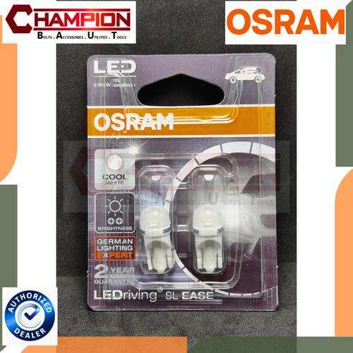 Jual osram led t10 w5w bohlam colok putih lampu senja sore 12V 1W ...