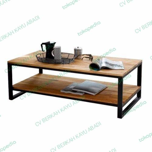 Jual Meja ruang tamu minimalis kayu mahoni 96x50x38cm - Kota Tangerang ...