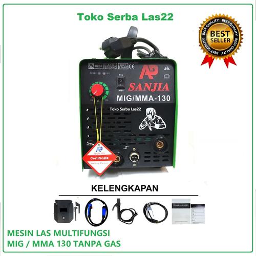 Jual Mesin Travo Las Listrik Inventer tanpa gas MIG / MMA 120 130 450Watt - MIG/MMA120 450W ...