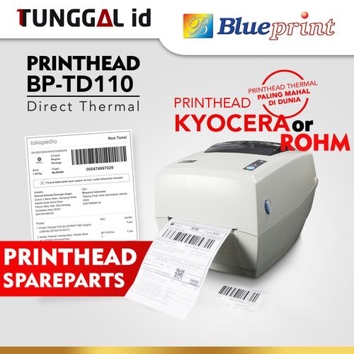 Jual PrintHead Printer Thermal BLUEPRINT TD110 TD110D X TD110BT - Kota ...