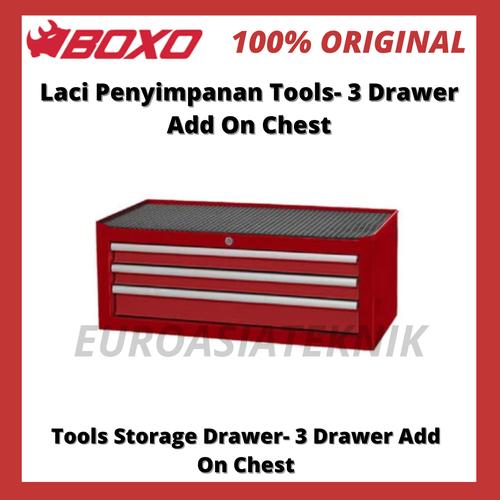 Jual BOXO TOOLS | Laci Penyimpanan Tools- 3 Drawer Add On Chest ...