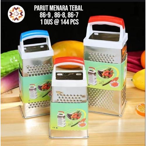 Jual Parutan Menara 4 Sisi / Parut Serbaguna 4 In 1 ( isi 2 pc ...