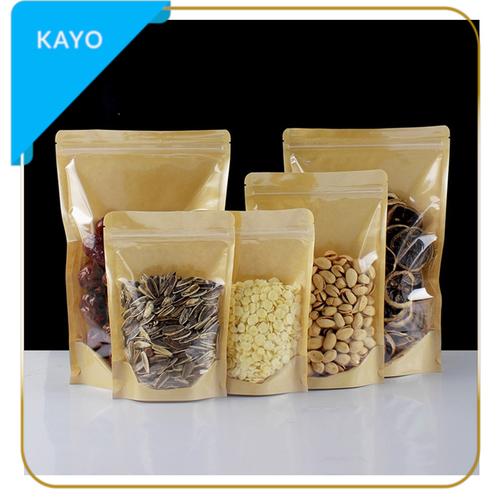 Promo paper zip lock kraft plastik KB packing plastik zipper - 10x15 ...
