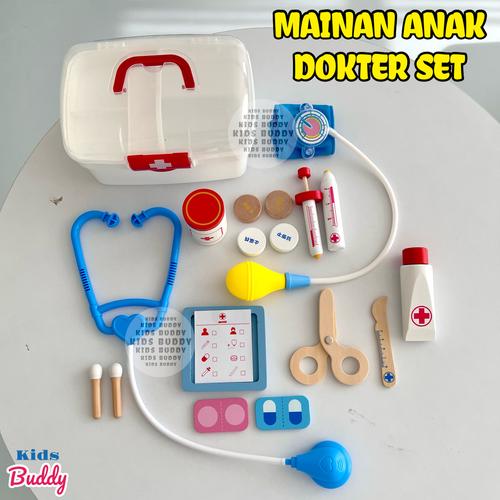 Jual Mainan Anak Dokter Play Pretend Doctor Medical Set Kit Edukasi ...