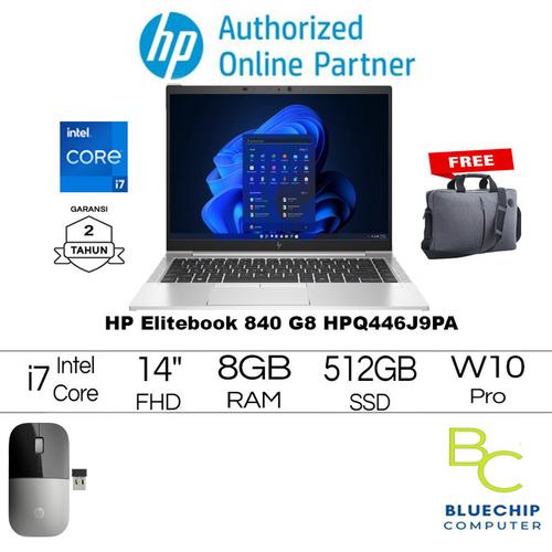Jual Laptop HP Elitebook 840 G8 HPQ446J9PA-i7-1165G7 8GB 512GB 14 ...