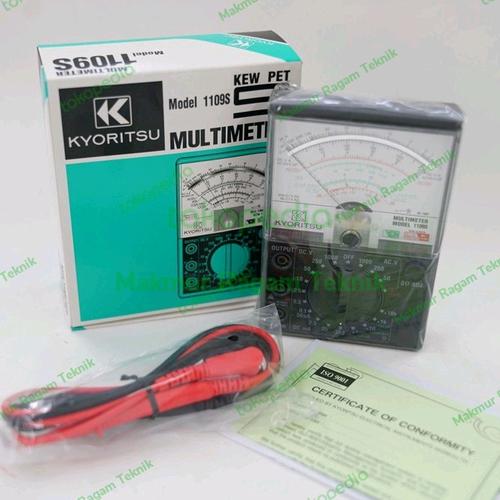 Jual Kyoritsu 1109S Analog Multimeter Multitester Avometer - Jakarta ...