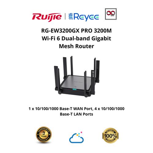 Jual Ruijie Reyee RG-EW3200GX PRO AX3200 WiFi 6 Gigabit Mesh Router ...