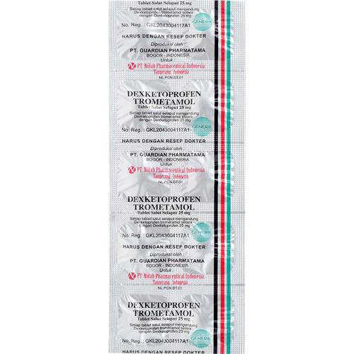 Jual DEXKETOPROFEN 25MG 1 STRIP 10 TABLET - Kota Bekasi - Apotek Zero ...