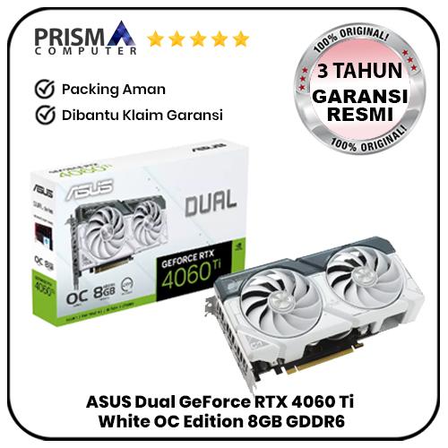 Jual VGA ASUS Dual GeForce RTX 4060 Ti White OC Edition 8GB GDDR6 ...