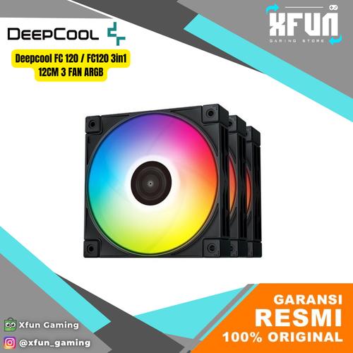 Jual Deepcool FC 120 / FC120 3in1 12CM 3 FAN ARGB - Kota Samarinda ...