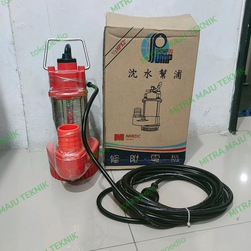 Jual Pompa Celup Sampit Kolam Ikan Air Kotor Showfou SF 0512D 1/2HP ...