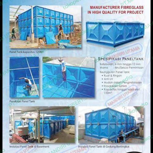 Jual Panel Fiberglass ,Tangki Air Kotak , Roof Top fiberglass , Water tank - Kab. Tangerang - PT ...
