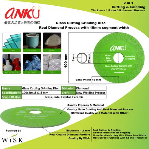 Jual Mata Potong Batu akik, diamond grinding wheel cutting polishing 4 ...