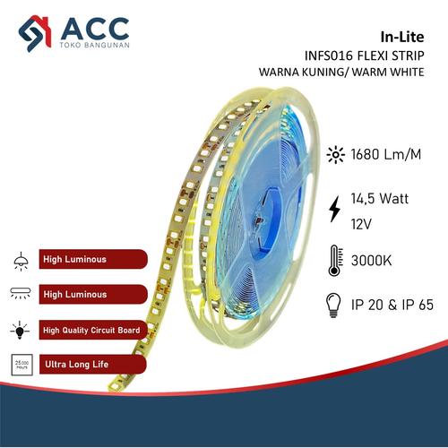 Jual InLite LED Strip Flexi Strip Light INFS016 IP20 Indoor 14.5W Watt ...