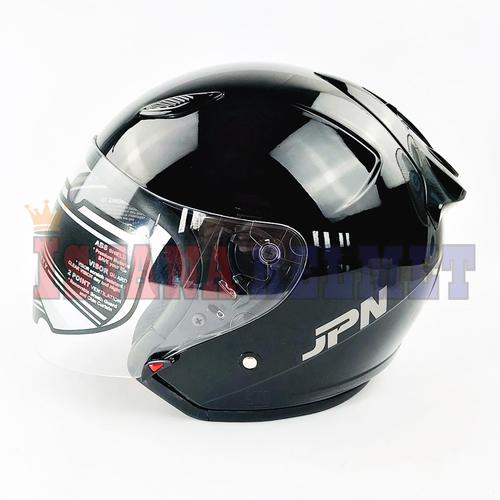 Jual HELM JPN GALAXY BLACK GLOSSY - Kota Bandung - ISTANA HELMET ...