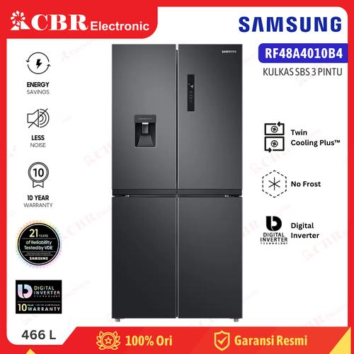 Jual Kulkas SAMSUNG SIDE BY SIDE 4 Pintu 466L / RF48A4010B4 (Inverter ...