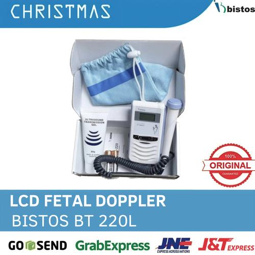 Promo BISTOS BT-220L HI BEBE LCD FETAL DOPPLER/ ALAT UKUR DETAK JANTUNG ...