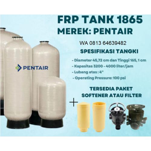 Jual Tabung FRP 1865 T4 Pentair / Tabung Filter 1865 Lubang atas 4 inch ...