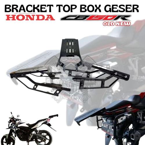 Jual Breket/Bracket Top Box Cb150r old/new Model Geser - Hitam, cb150r ...