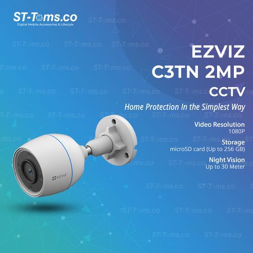 Promo Ezviz C3TN 2MP 1080P Wifi Smart IP Cam Home Outdoor Camera CCTV ...