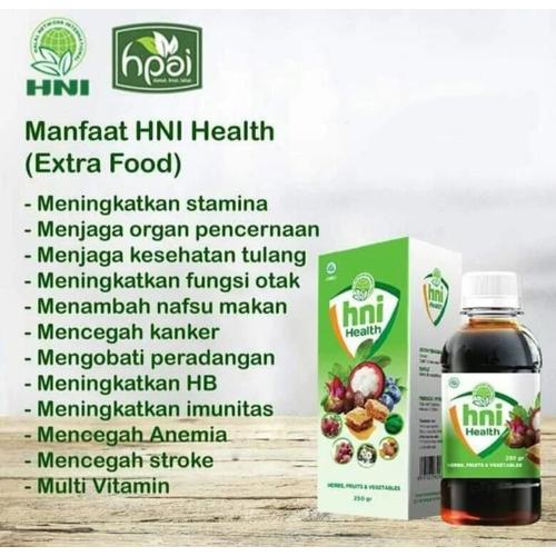 Jual HNI Health 250ml Original HNI HPAI - Extra Food Exfoo - Jakarta ...