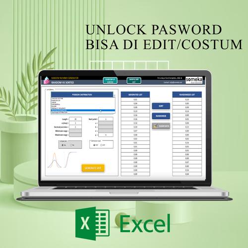 Jual Random Number Generator Excel Template - Kab. Bekasi - SOFTWARE ...