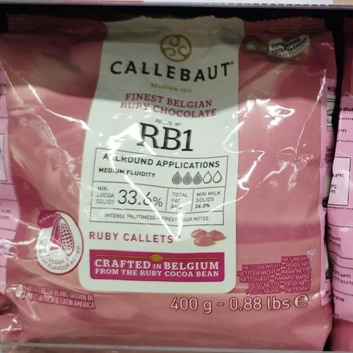 Jual callebaut finest belgian ruby chocolate 400gr - Jakarta Selatan ...