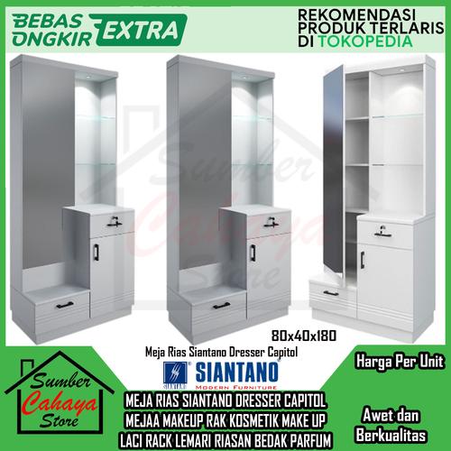 Jual [Instan] Siantano Dresser Capitol Meja Rias Rack Vanity Modern ...