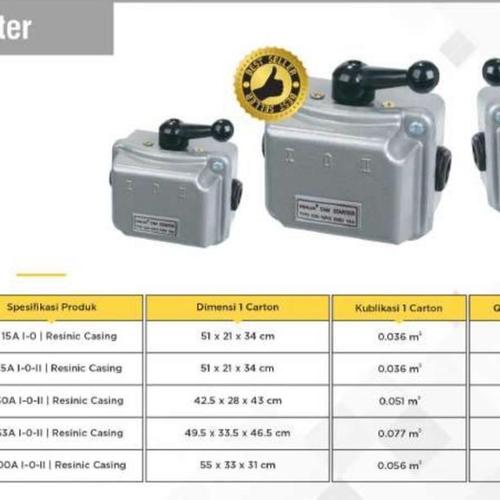 Jual Ohm saklar / Cam stater 3P 15A 3P 30A Pioline - 3P 30A - Kota ...