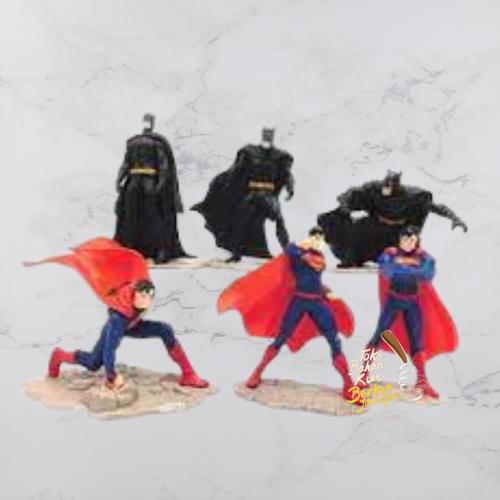 Jual topper import batman&superman / topper set 3 batman-superman ...