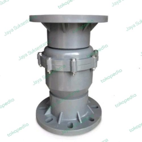 Jual Swing Check Valve PVC Flange JIS 10K 4" inch Klep Tabok PVC DN100 ...