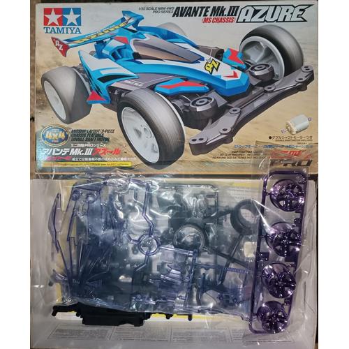 Jual Tamiya Mini 4WD 18626- Avante MK. III Azure Clear Violet Body ...