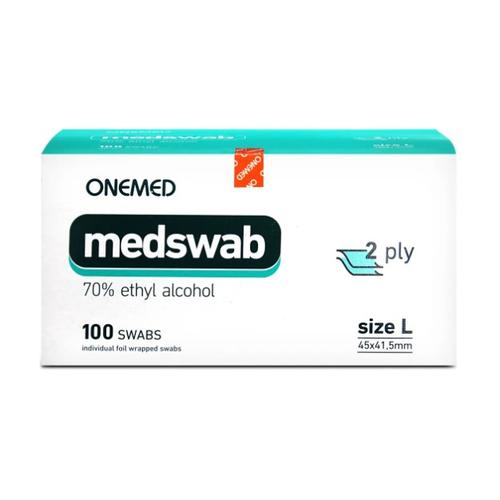 Jual Medswab Alkohol Swab 100 Pcs Tissue Alkohol | Alcohol Pad - Kota ...