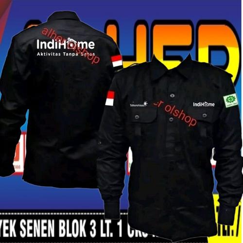 Jual kemeja Indihome baju Indihome seragam Indihome Pdh Indihome kemeja ...