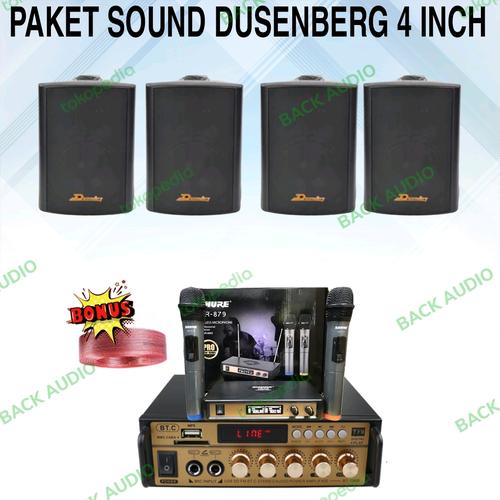 Jual PAKET KARAOKE RUMAH AUDIO SOUND SYSTEM CAFE DAN RESTORAN 4 SPEAKER ...