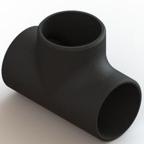 Jual Reducer Tee 2 1/2 x 1 1/2" SCH 40 A234 Carbon Steel Welded Las ...