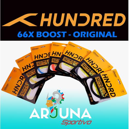 Jual HUNDRED BADMINTON STRING | 66X BOOST | SENAR RAKET HUNDRED ...