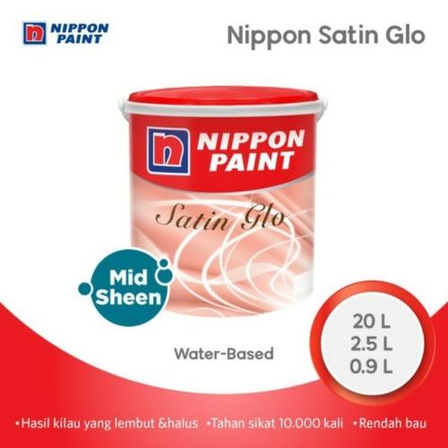 Jual CAT TEMBOK INTERIOR NIPPON PAINT SATIN GLO (1 LITER) - Miniature ...