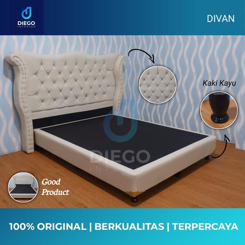 Jual Dipan Divan sandaran Jaguar Butterfly tempat tidur untuk kasur ...