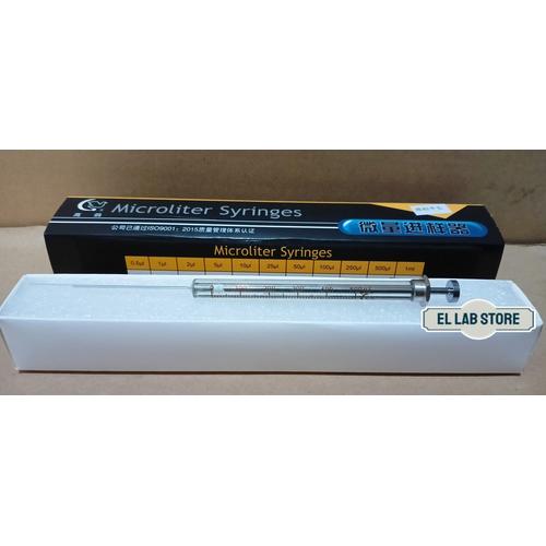 Jual Syringe Injector Glass 0,5 ML Injector Mikroliter 0,5 ML ( 500 UL ...