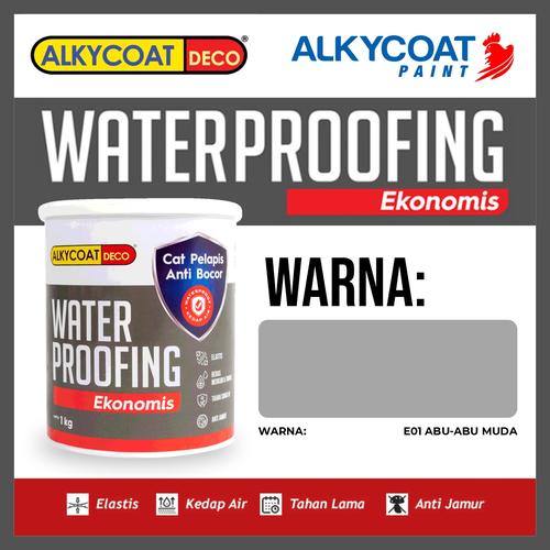 Jual ALKYCOAT DECO WATERPROOFING EKONOMIS (CAT PELAPIS ANTI BOCOR) 1KG ...