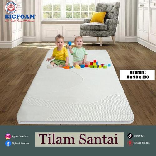 Jual Tilam Lipat Camping Bigfoam Kasur Busa Tipis - 80 x 185 x 5cm ...