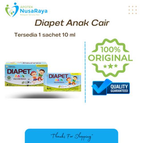 Jual DIAPET ANAK SIRUP MENCRET DIARE HERBAL SACHET 10ML - Kab. Badung ...