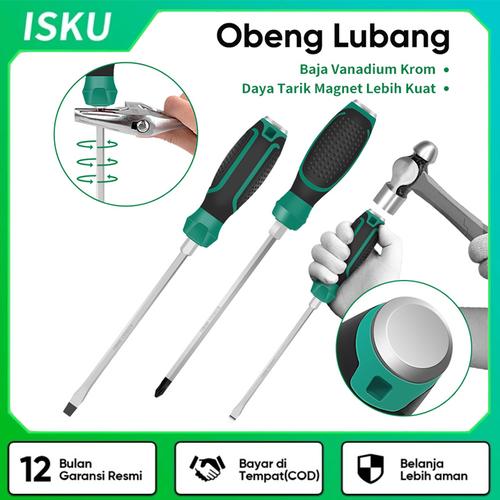 Jual ISKU Obeng Set PH2X160mm Tip Magnetic Multifungsi Screwdriver ...